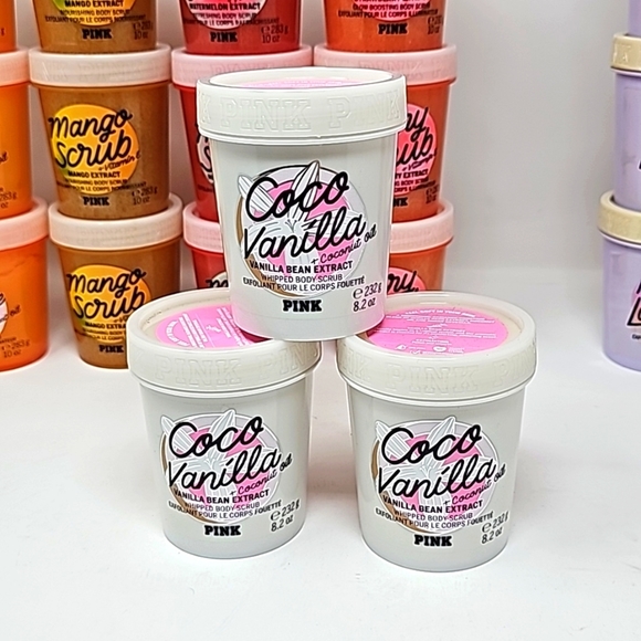 PINK Victoria's Secret | Skincare | Pink Coco Vanilla Scrub Coconut Oil ...